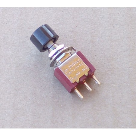 SPDT Pushbutton (ON)-OFF-(ON)